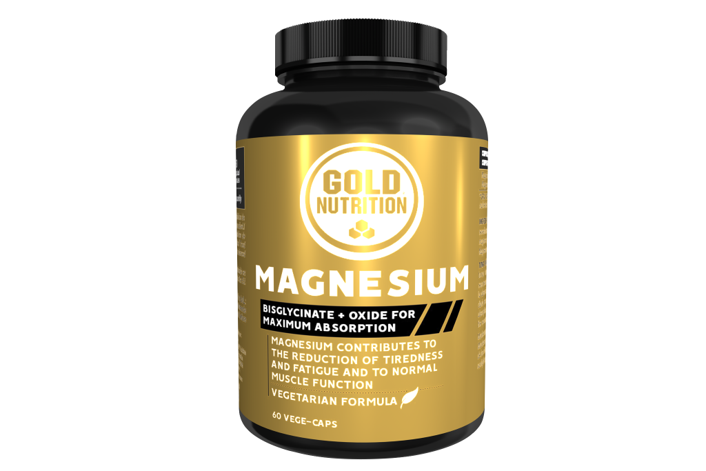 GoldNutrition Magnesium 600 mg - 60 Caps - Magnesium - Supplements ...
